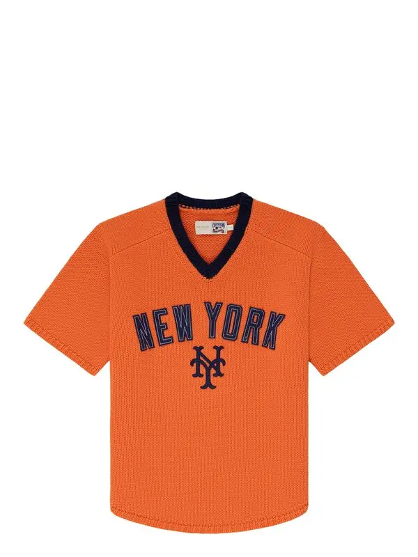 Aimé Leon Dore X New York Mets Knit Sweater - Orange