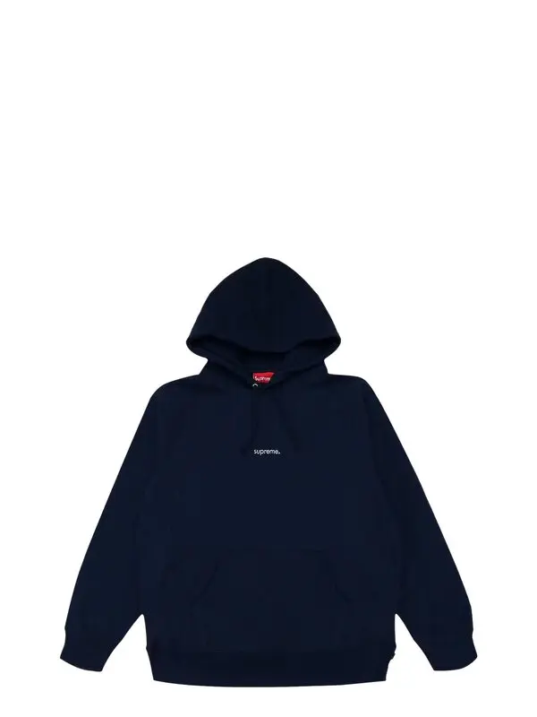 Supreme Trademark Hooded Sweatshirt - Blue