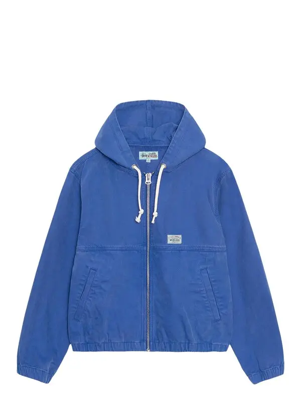 StÜssy Unlined Canvas Work Jacket - Blue