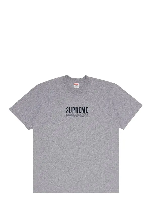 Supreme Paris Tee 'heather - Grey