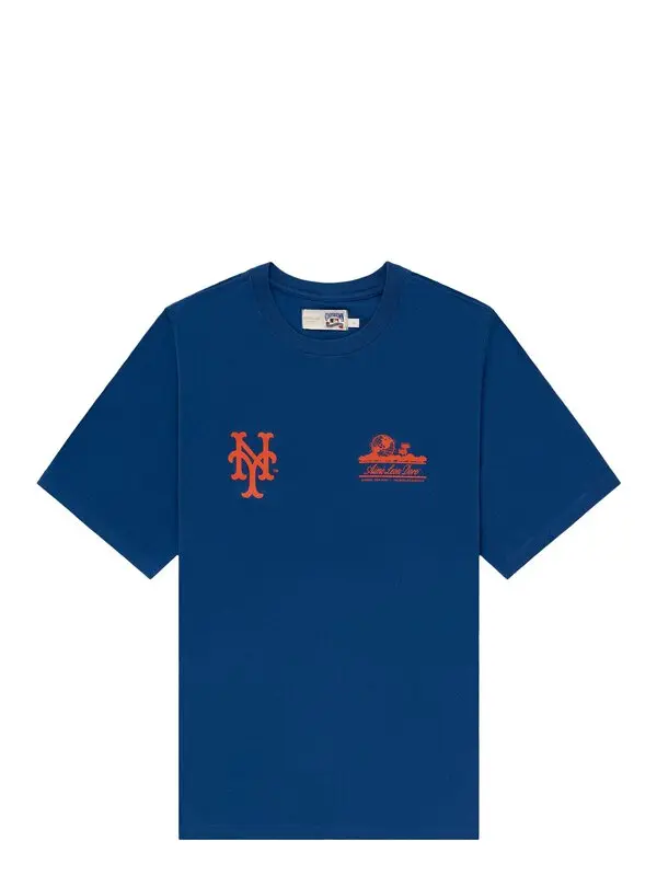 Aimé Leon Dore X New York Mets Unisphere Tee - Blue