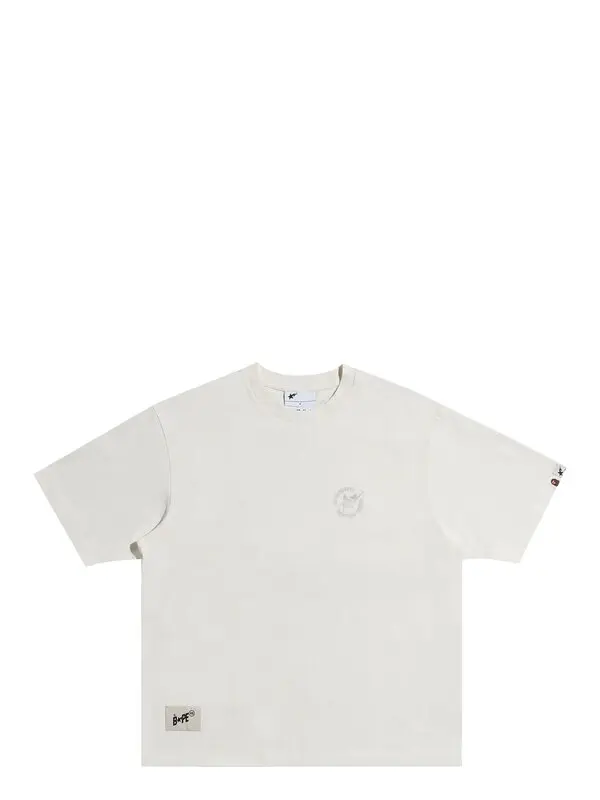 A BATHING APE X Highsnobiety Tee - Cream