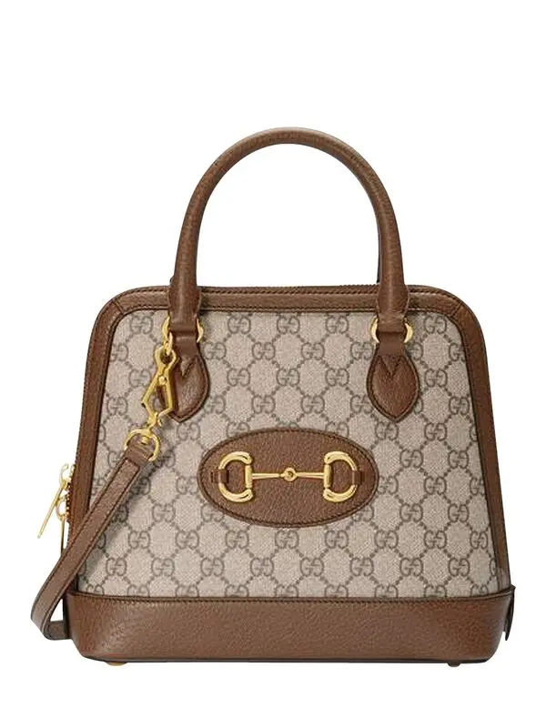 Gucci 1955 Horsebit Small Top Handle Bag - Brown