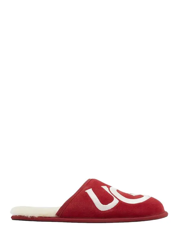 UGG Scuff Slipper With Logo - Red