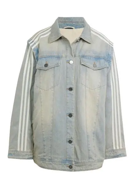Adidas Adilenium Season 3 Two-in-one Denim Jacket - Light Denim
