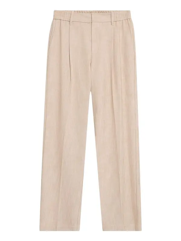 Simkhai Duncan Pleated Pants - Natural Linen
