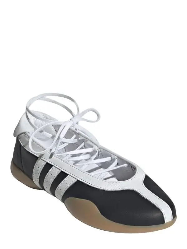 Adidas Taekwondo Mei Flat Sneakers - Core Black / Cloud White / Gum