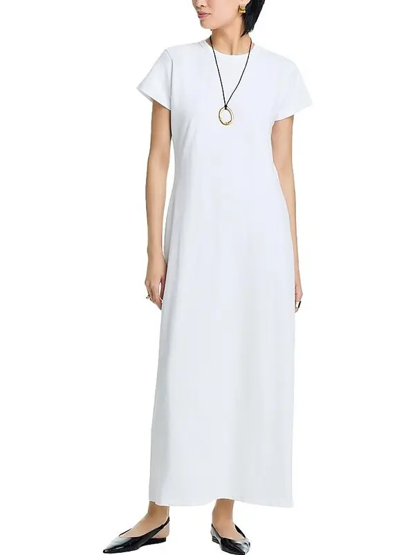 LESET Margot Maxi Dress - White