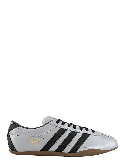 Adidas Leather Low-top Trainers - Silver Metallic