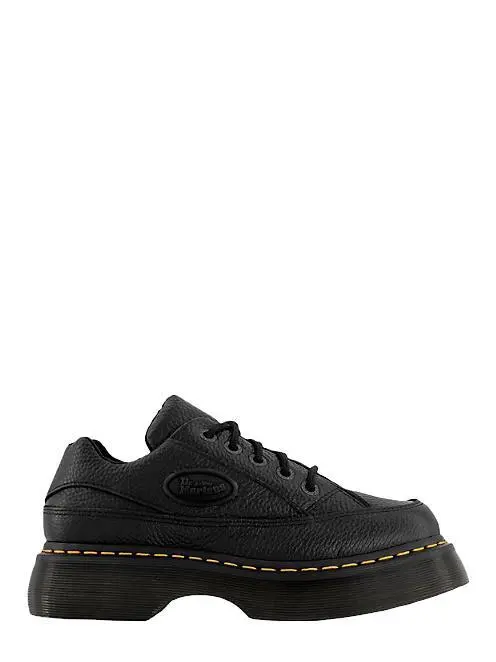 Dr. Martens Buzz 5-eye Leather Shoes - Black Milled Nappa