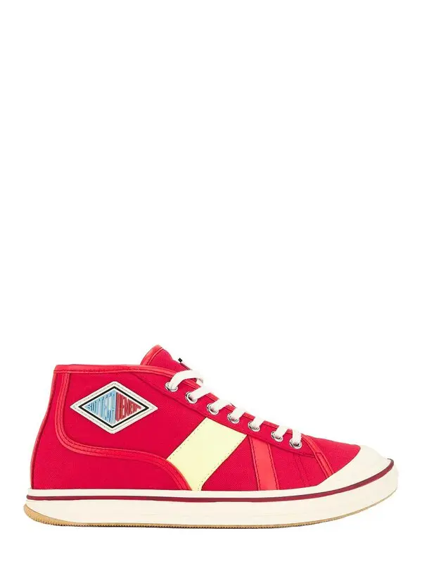 Bottega Veneta Eliot Sneaker - Scarlet & Tomato