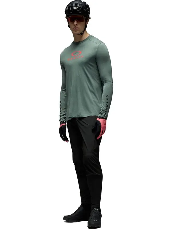 Oakley Seeker Flow Ls Jersey - Green