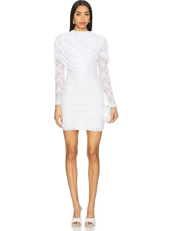 Amanda Uprichard Greeley Lace Dress - White