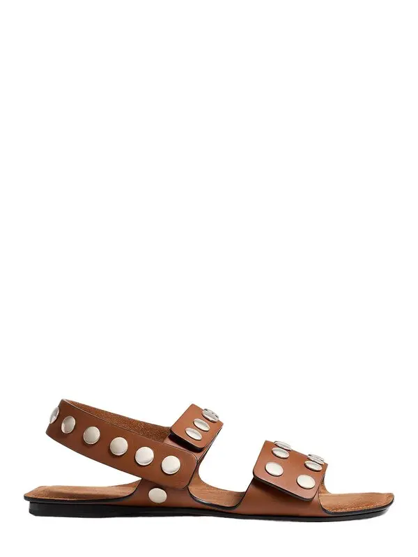 Khaite Boden Sandal - Dark Tan