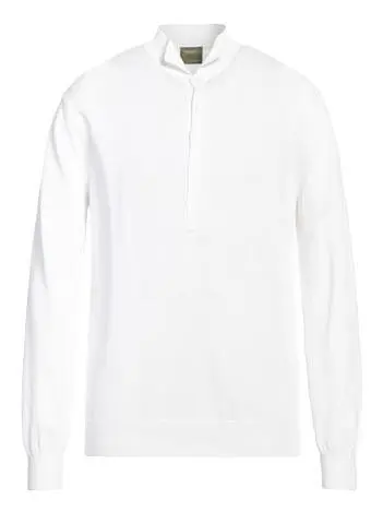 LARDINI Cotton Sweater - White