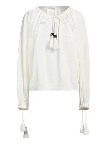 Max Mara Knitted Linen Sweater - White