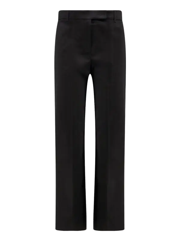 Max Mara Felice Stretch Cotton Trouser - Black