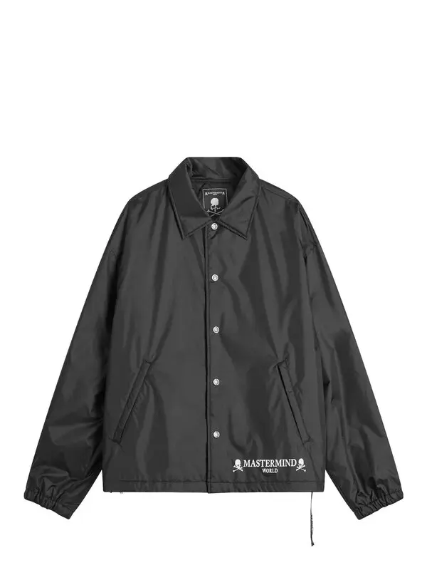 MASTERMIND WORLD Coach Jacket - Black