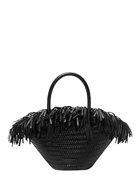 Michael Kors Sardinia Mini Basket Tote - Black