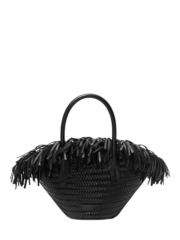 Michael Kors Sardinia Mini Basket Tote - Black