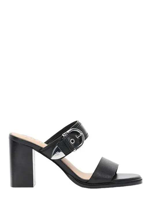 THE FRYE COMPANY Stella Buckle Slide - Black