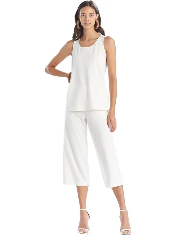 Natori Light Weight Ponte Tank - White