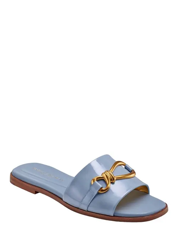 Donna Karan New York Haylen Slide Sandal - Blue Frost