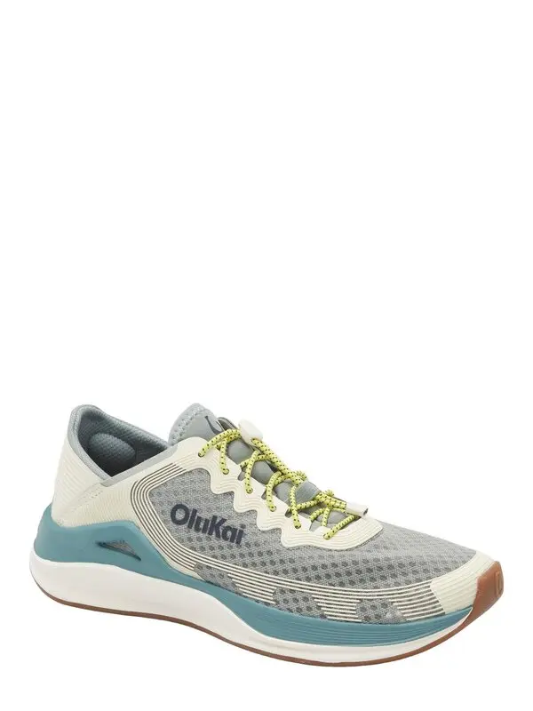 Olukai Ahi Sneaker - Seagreen/white Sand