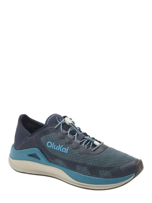 Olukai Ahi Sneaker - Storm/trench Blue