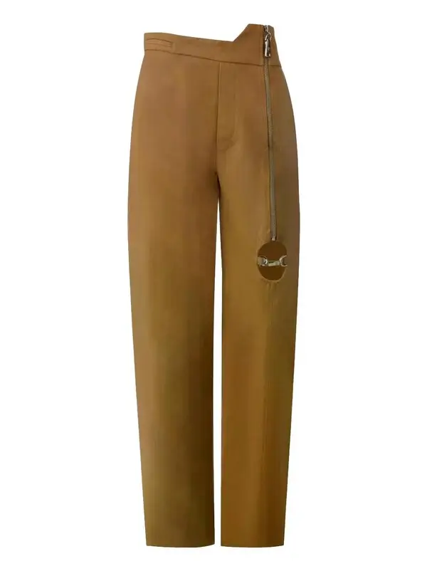 MISCI Trapezio Twill Trousers - Brown