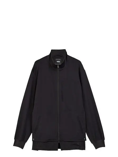 Adidas Y3 3stripes Relaxed Track Top - Black