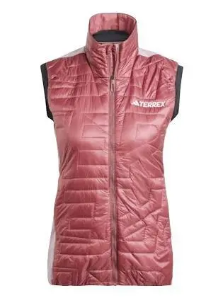 Adidas Terrex Xperior Varilite Hybrid Primaloft Vest - Preloved Fig/burgundy