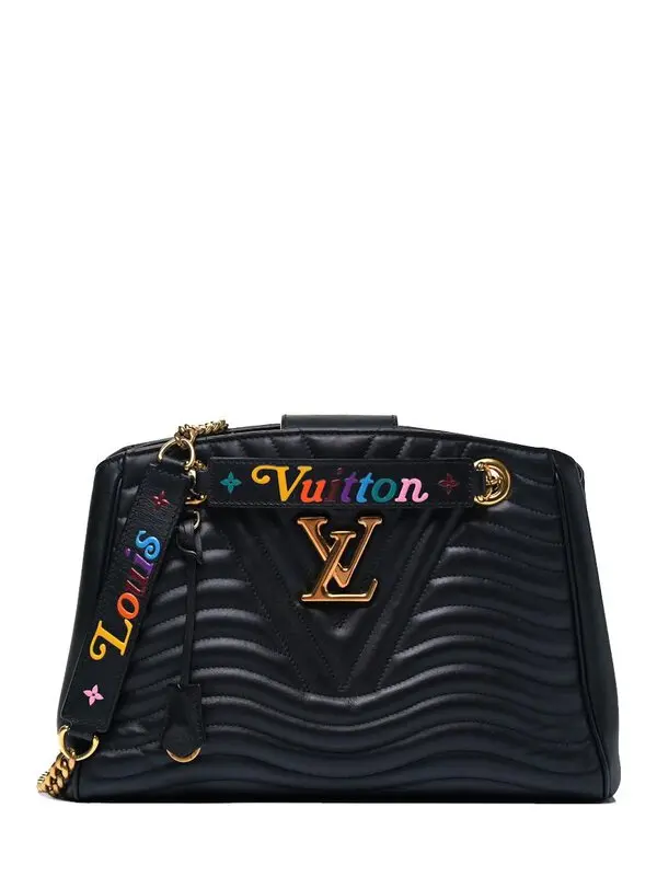 LOUIS VUITTON New Wave Chain Tote - Black