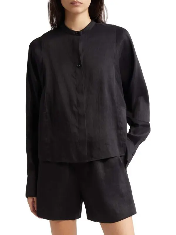 Loulou De Saison Siara Oversize Blouse - Black