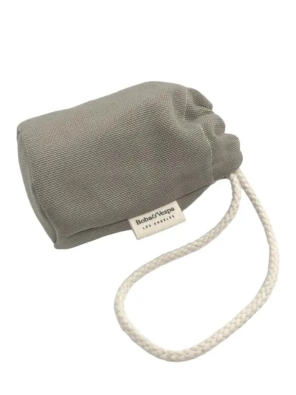 THE KIND PET Cloth Dog Poop Bag Holder - Moss Grey
