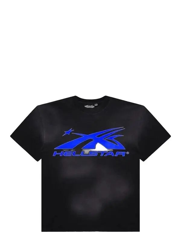 HELLSTAR Sports Core Gel Logo T-shirt /royal Blue - Black