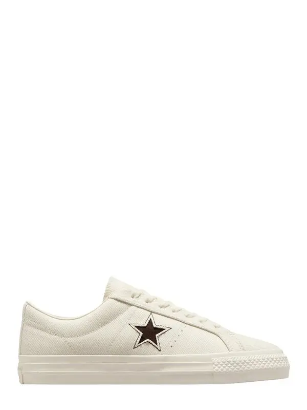 CONVERSE One Star Pro Low Herringbone - Cream