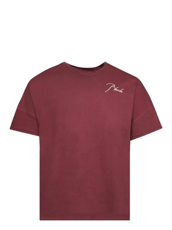 Rhude Reverse Tee - Red