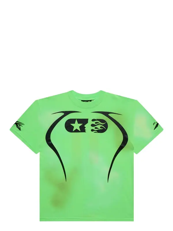 HELLSTAR Warm Up T-shirt 'neon - Green
