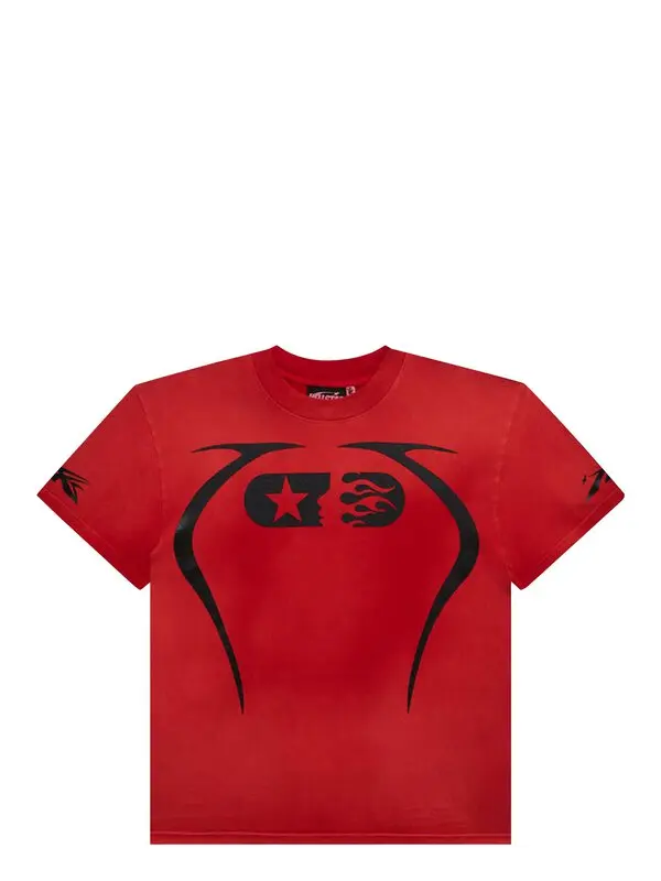 HELLSTAR Warm Up T-shirt - Red