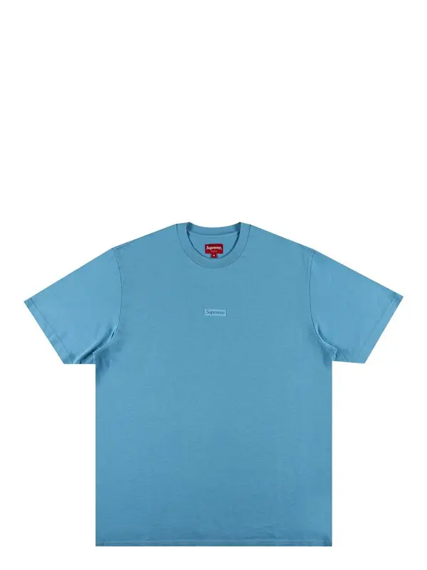 Supreme High Density Small Box Short-sleeve Top 'light Slate - Blue