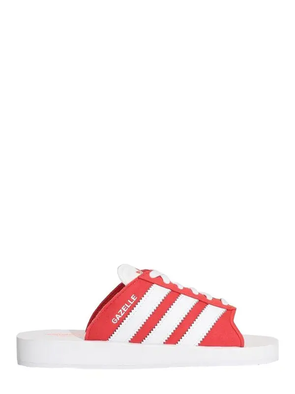Adidas Gazelle Beach Slides - Red