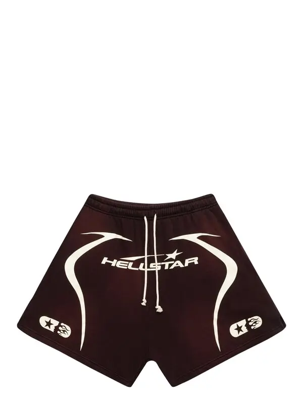 HELLSTAR Warm Up Shorts - Brown