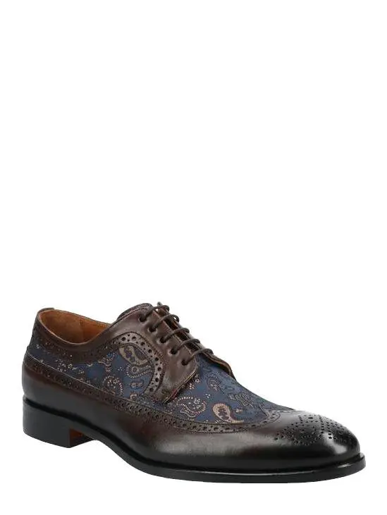 Taft The Preston Lace Up Shoe - Brown Paisley