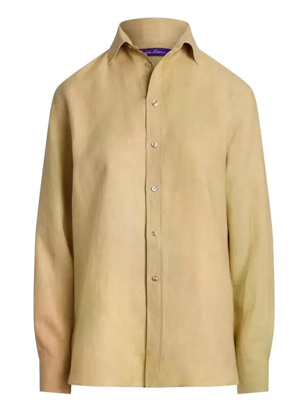 Ralph Lauren Linen Classic Shirt - Neutrals