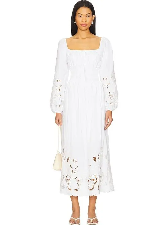 Astr The Label Wisnia Dress - White