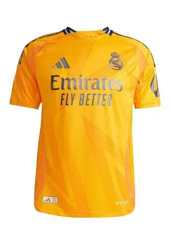 Adidas Real Madrid 24/25 Away Authentic Jersey - Crew Orange