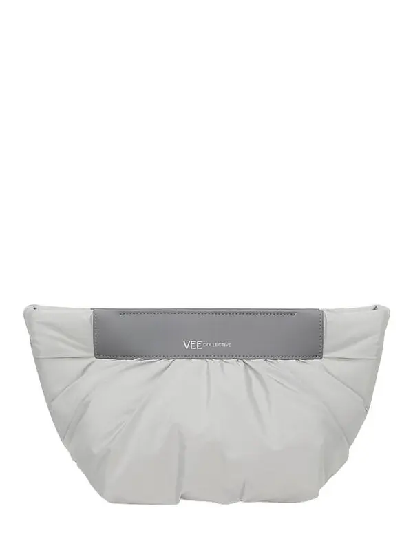 VEE COLLECTIVE Caba Cloud Clutch - Grey