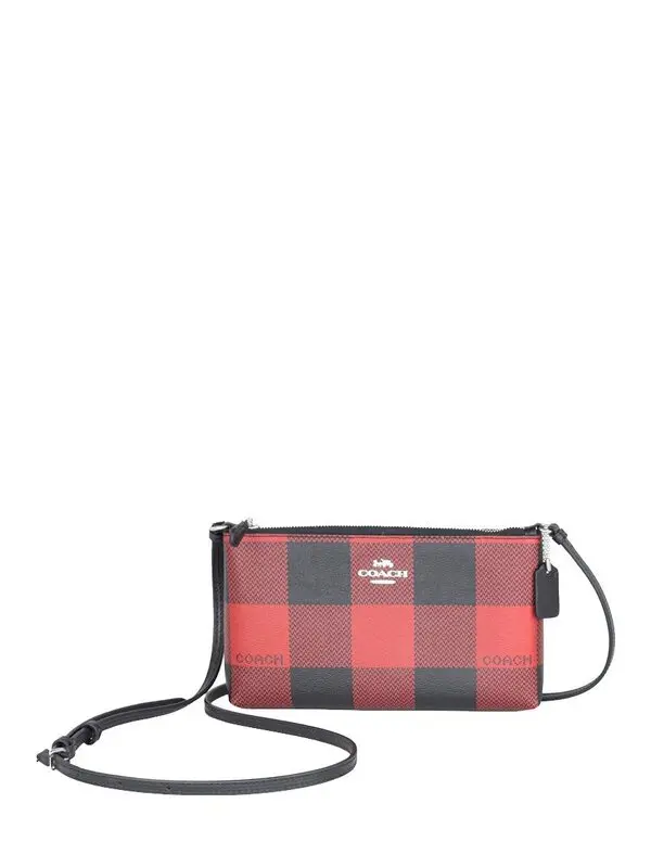 COACH® Zip Top Crossbody Bag - Buffalo Plaid