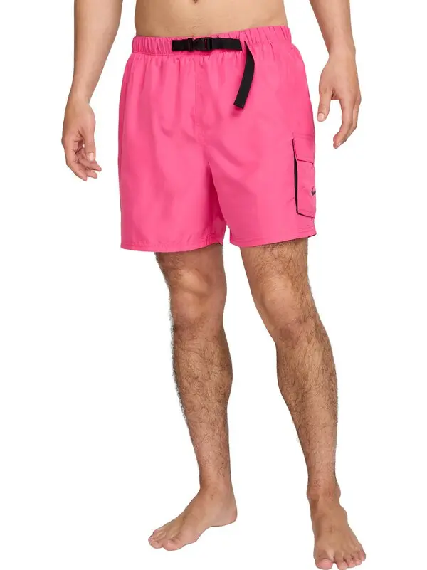 Nike Voyage 5" Brief-lined Cargo Shorts - Pink